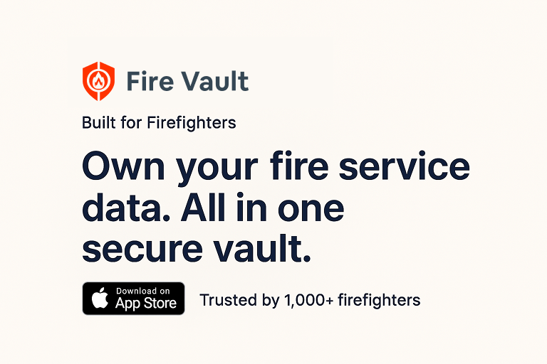 Fire Vault - Professional Firefighter Data Management App | Track ...